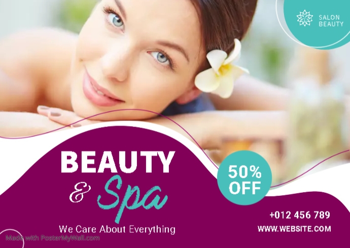 Beauty & Spa Banner Ad | PosterMyWall