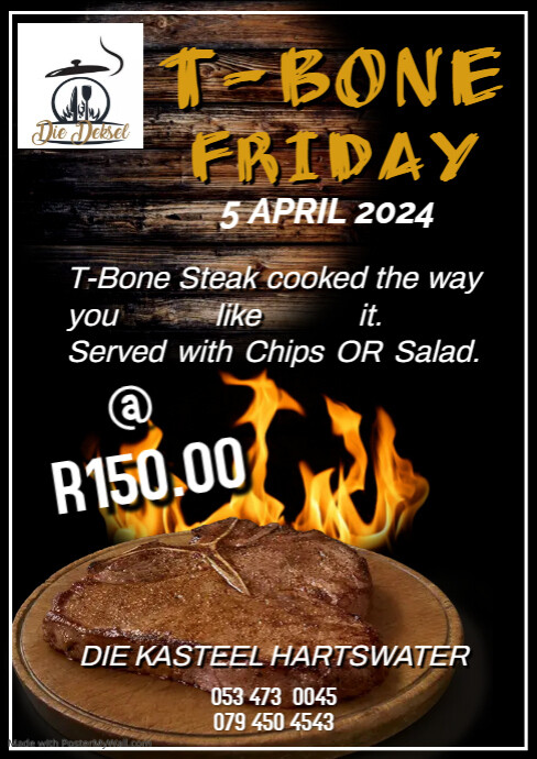 T-Bone Tuesday | PosterMyWall