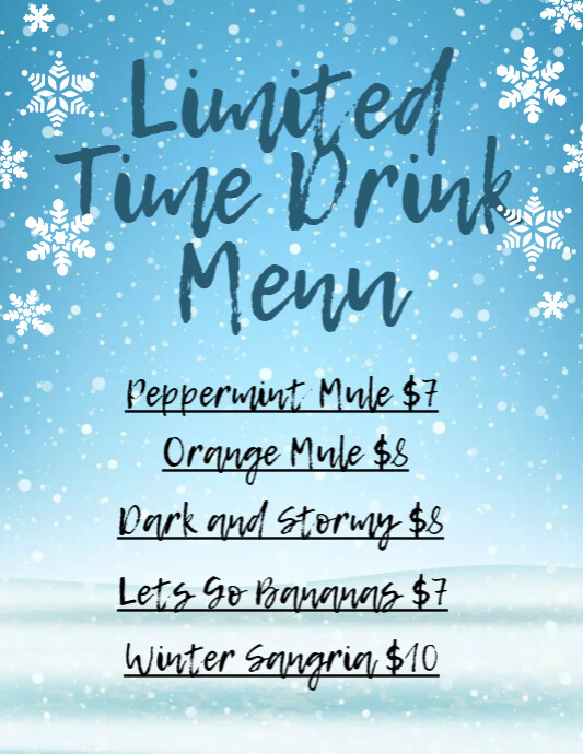 Winter Market Flyer Template | PosterMyWall