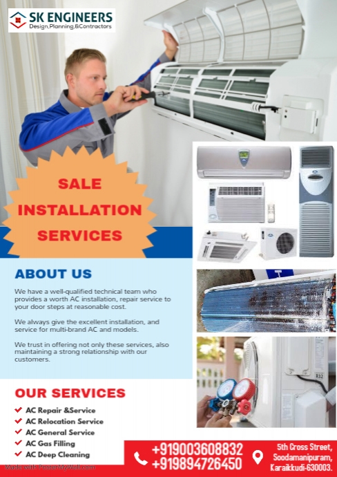 Copy of AC Repair Flyer | PosterMyWall
