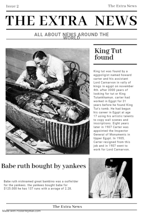 Copy of Copy of Conventional Newspaper Layout | PosterMyWall