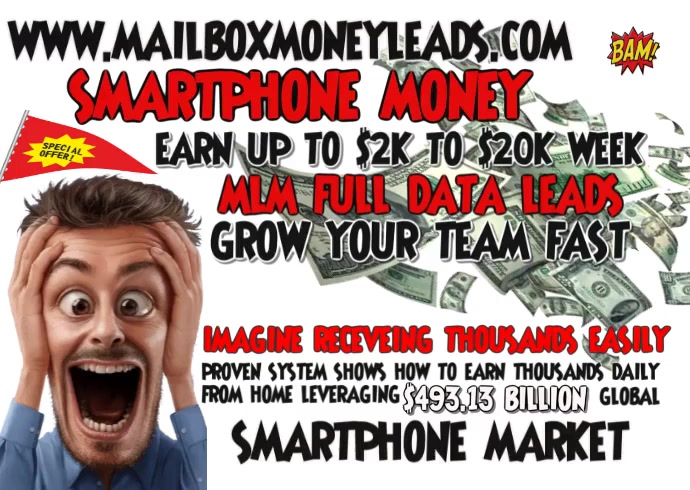 MLM LEADS | PosterMyWall