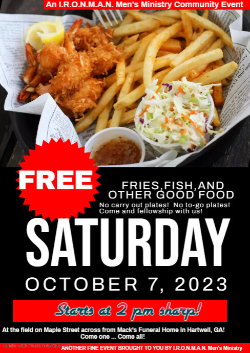 fish and fries | PosterMyWall