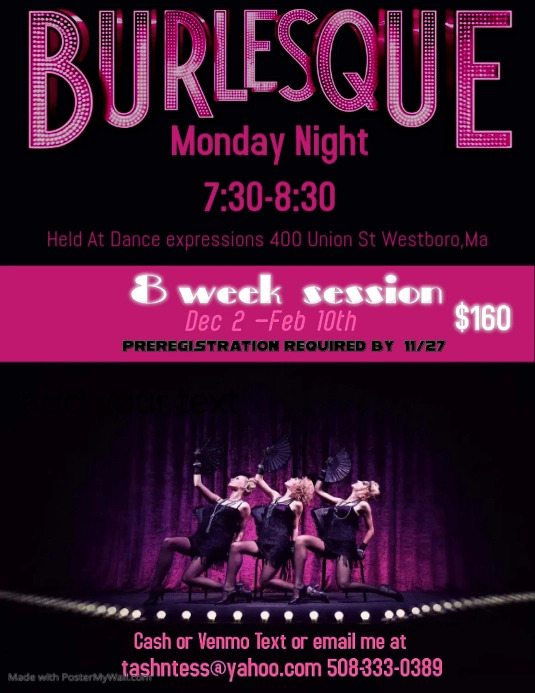 Burlesque Flyer (1) | PosterMyWall
