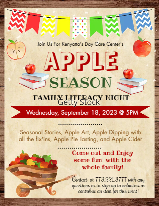 Apple Orchard Trip school flyer | PosterMyWall