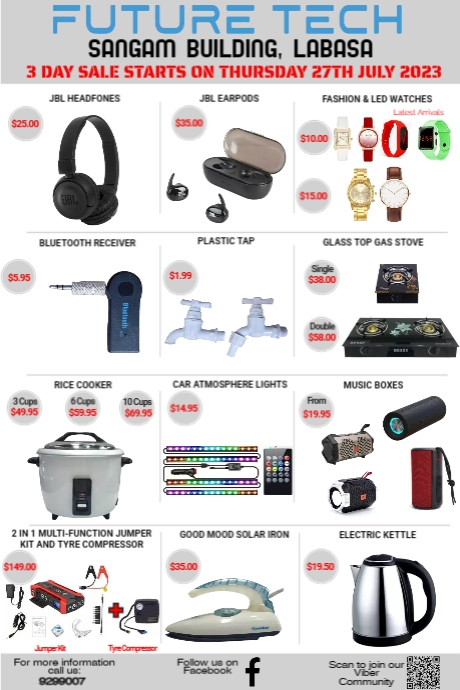 Spring Sale Product catalogue Template (1) | PosterMyWall