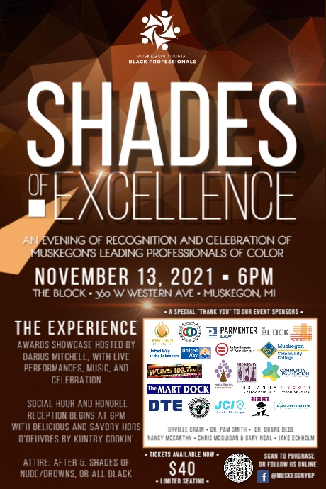 Shades of Excellence Flyer | PosterMyWall
