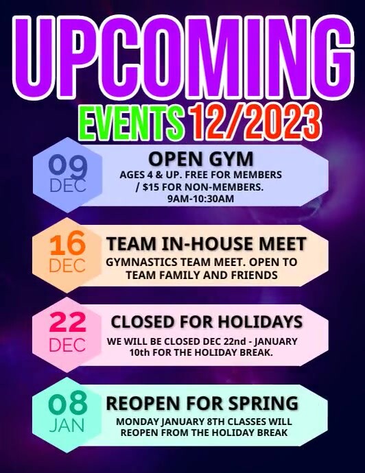 Copy of Upcoming Event | PosterMyWall