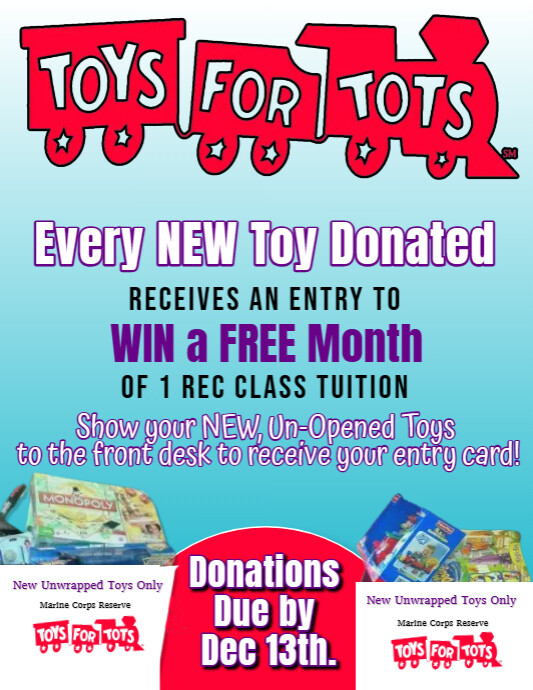 Toys for Tots Showcase and Games | PosterMyWall