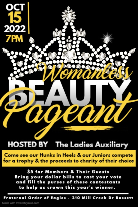 Beauty Pageant Poster (1) | PosterMyWall