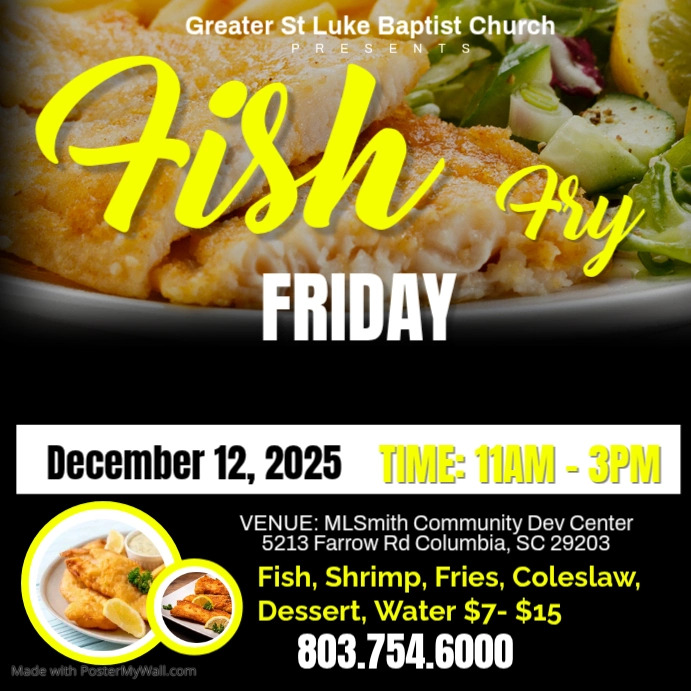 fish fry friday | PosterMyWall