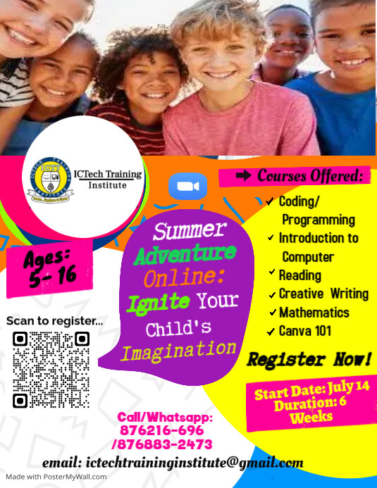 Copy of Kids Learning Center Flyer | PosterMyWall