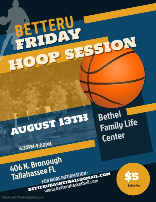 Basketball Camp Flyer Template | PosterMyWall