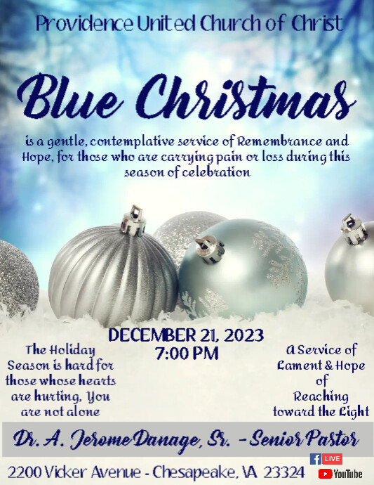 Blue Christmas 23 | PosterMyWall