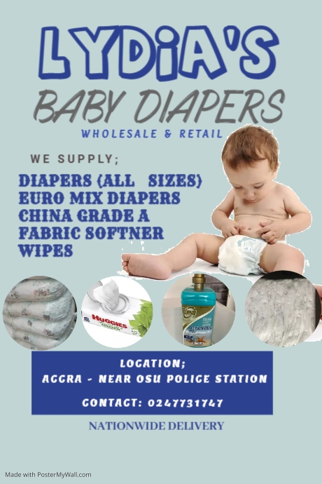 Copy of Free Diaper Drive Flyer Template | PosterMyWall