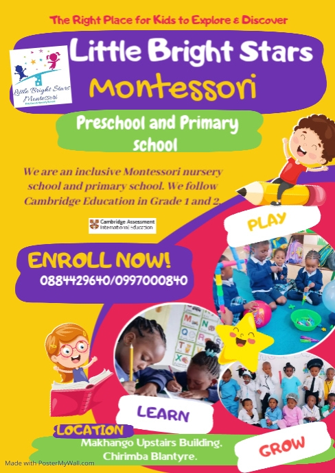 preschool enrollment advertisement | PosterMyWall