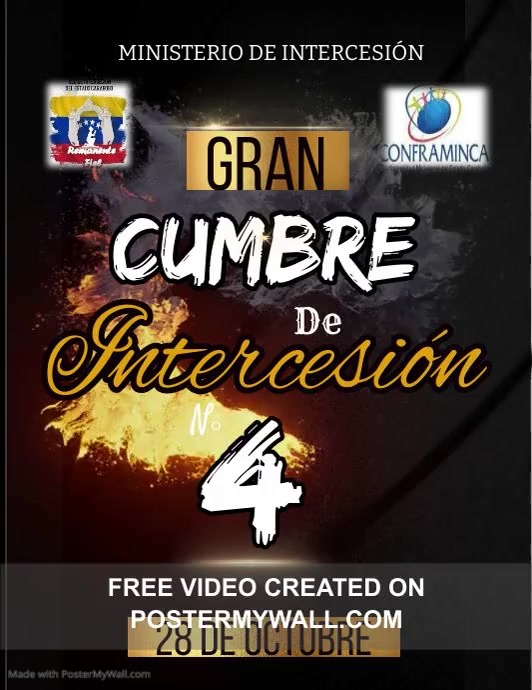 cumbre intercesión | PosterMyWall