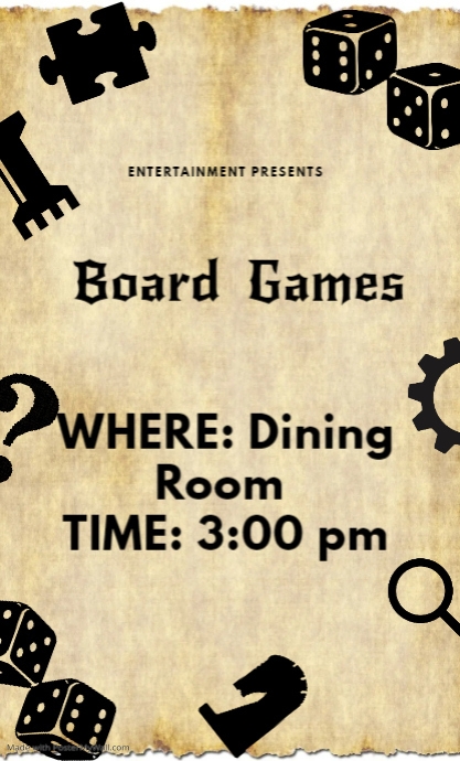 Board games Event Flyer Template | PosterMyWall