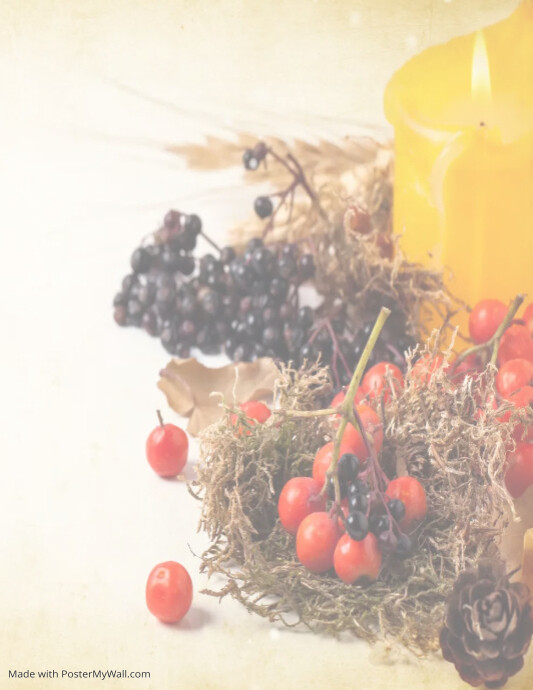 Thanksgiving party invitation november | PosterMyWall