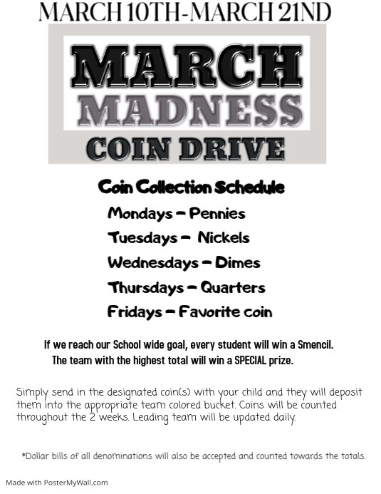Copy of Penny Wars/Coin Drive | PosterMyWall