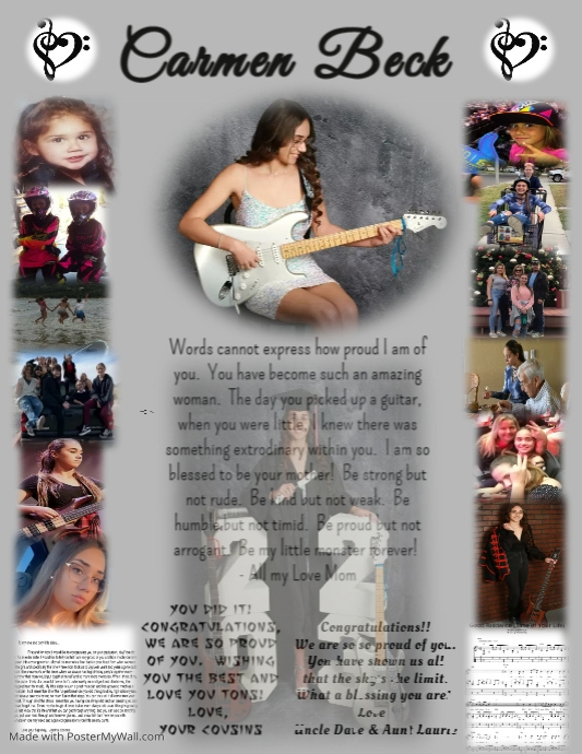 Copy of Carmen Beck | PosterMyWall