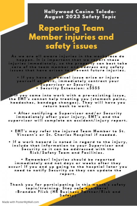 Modern Construction Work Safety Guidelines Fl | PosterMyWall