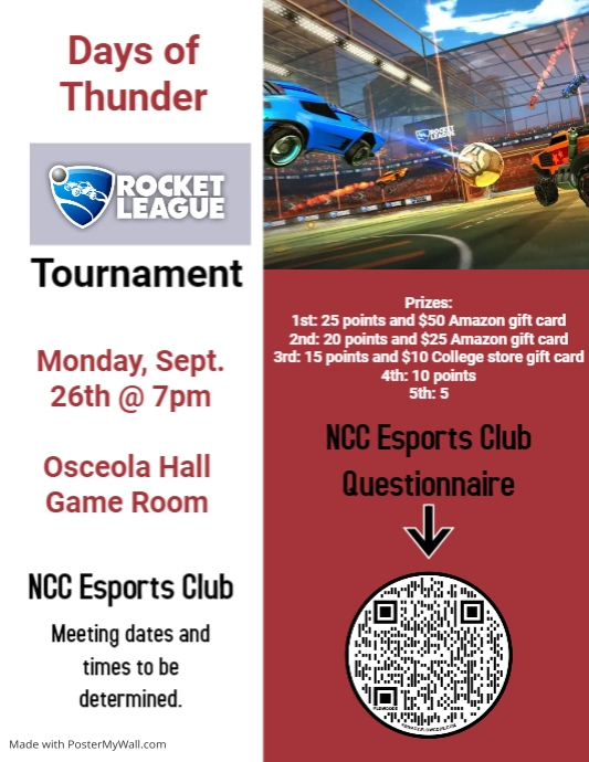 Rocket League Tournament | PosterMyWall