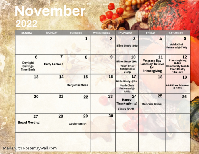 Copy of Copy of July 2021 Monthly Events Calendar Template | PosterMyWall