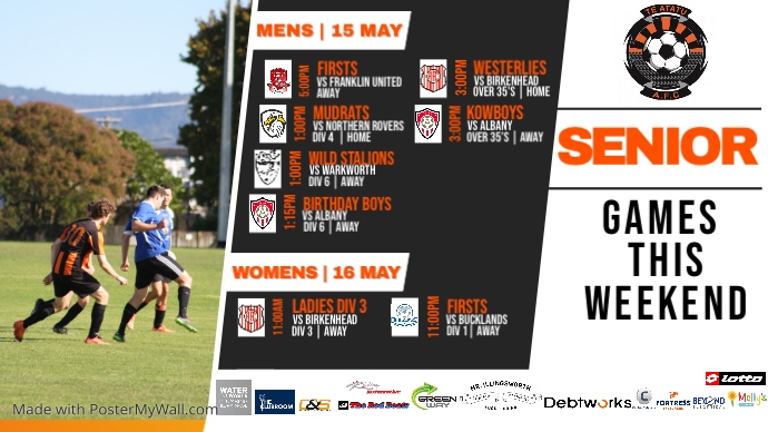 May 15&16 Senior Games | PosterMyWall