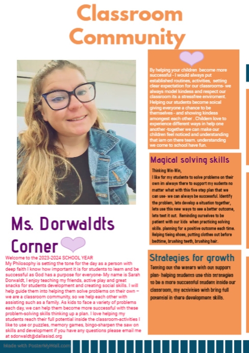 Copy of Orange Custom Branded Newsletter Page | PosterMyWall