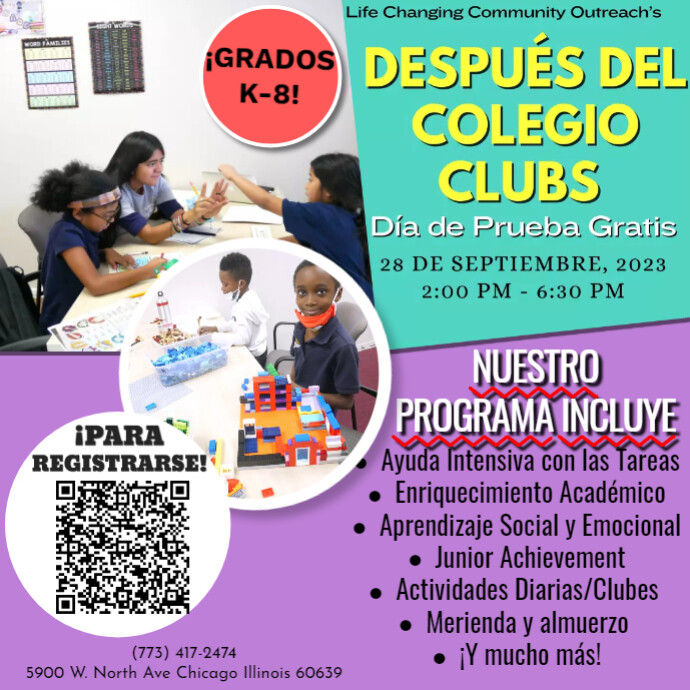 Spanish After School Clubs Free Trial Day (1) | PosterMyWall