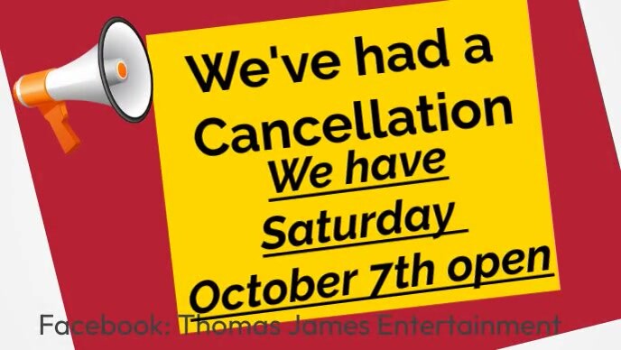 Cancelation Notice | PosterMyWall