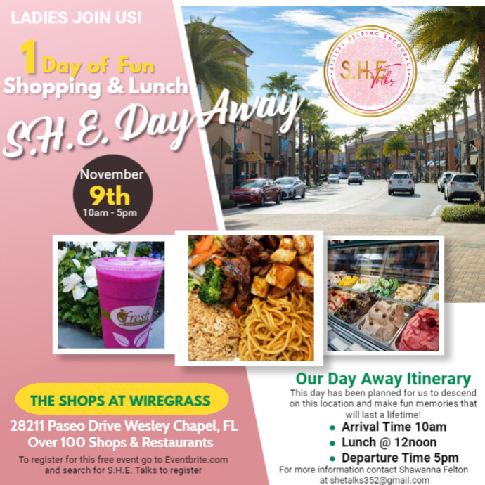 She Day Trip | PosterMyWall