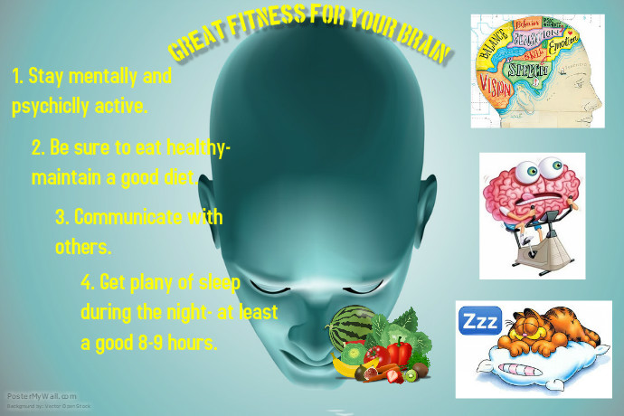 Copy of Great Fitness For Your Brain | PosterMyWall