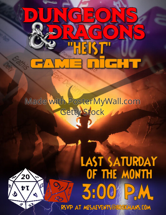 Copy of Dnd_Mesa | PosterMyWall