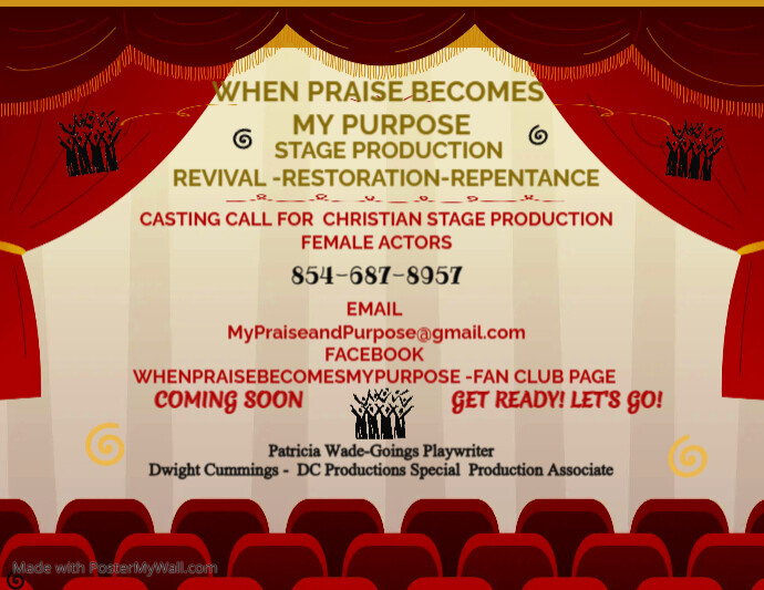 Casting Call Flyer* | PosterMyWall