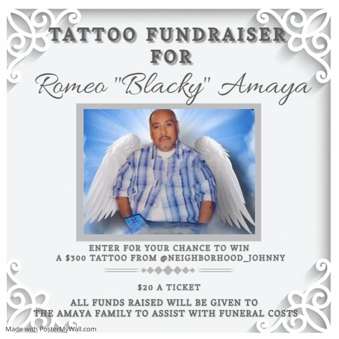 modern obituary instagram image post template | PosterMyWall