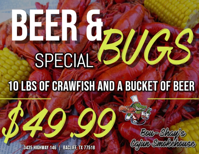 Copy of Beer & Bugs | PosterMyWall