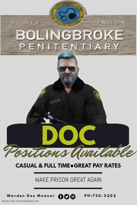 Police Positions Available Poster | PosterMyWall