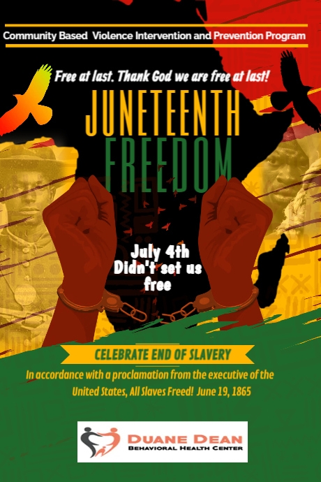 Juneteenth Freedom Celebration Template | PosterMyWall