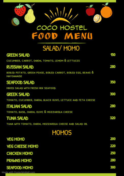 SALAD MOMO | PosterMyWall