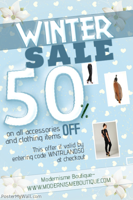 50% off Sale | PosterMyWall