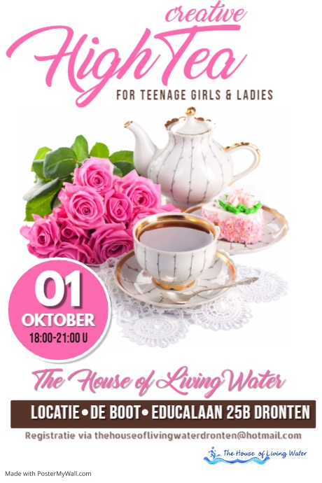 Copy of High Tea Poster | PosterMyWall