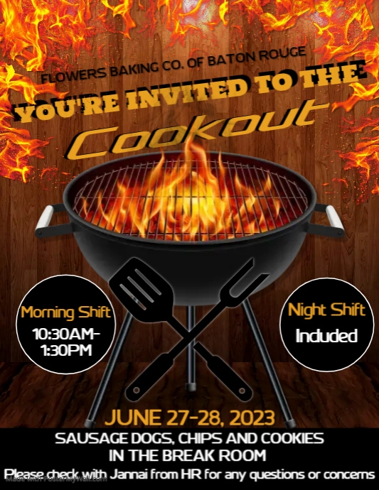 Co. Cookout | PosterMyWall