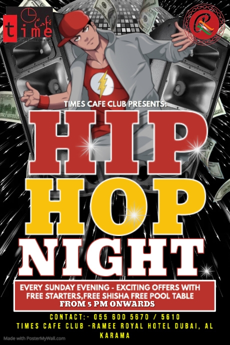 Copy of Hip Hop Battle Lessons | PosterMyWall