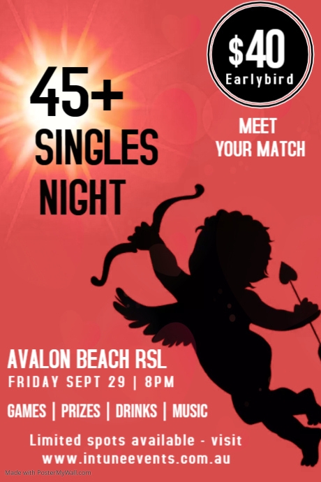 Singles Night Poster | PosterMyWall