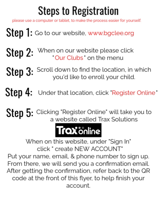 Steps to Registration 23-24 | PosterMyWall