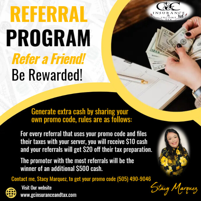 Referral program Template | PosterMyWall