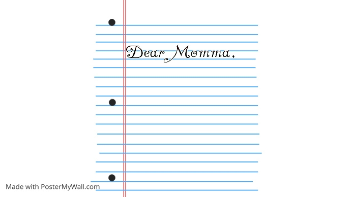 Copy of Copy of Notebook Paper Background | PosterMyWall
