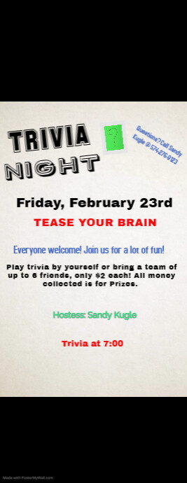 Copy of TRIVIA 2024 | PosterMyWall